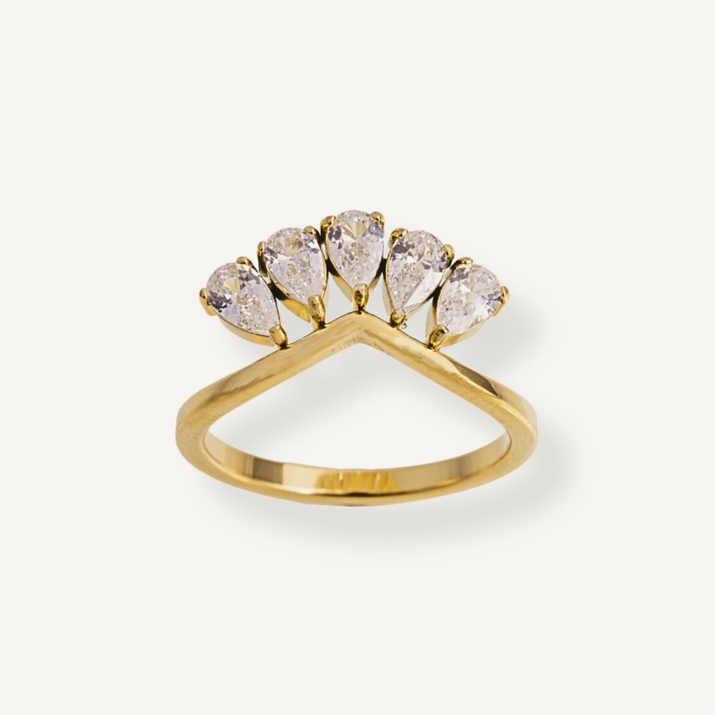 ADRIELLE CUBIC ZIRCONIA RING – Grace The Brand