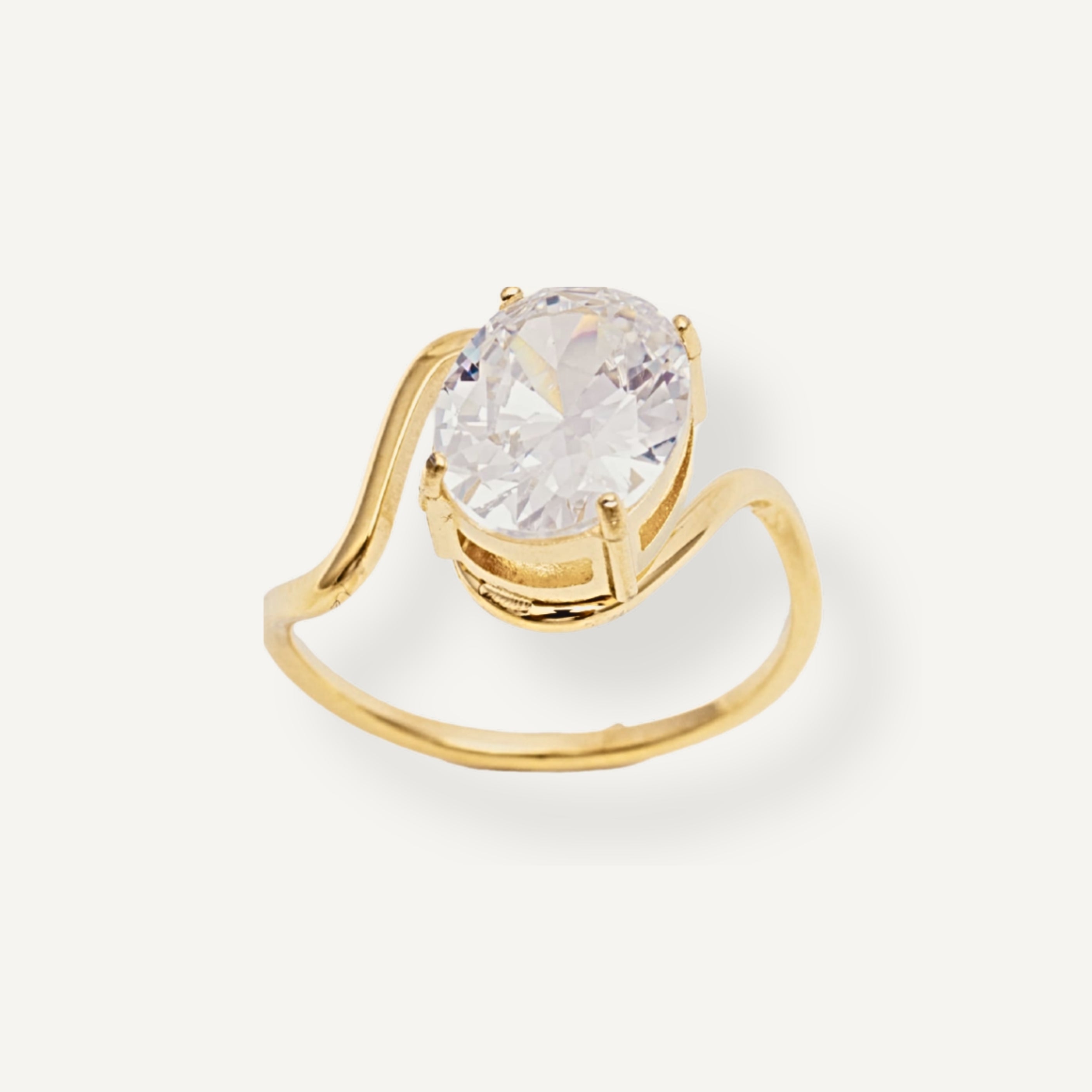 Trust Fund - 2ct Cubic Zirconia Ring – Grace The Brand
