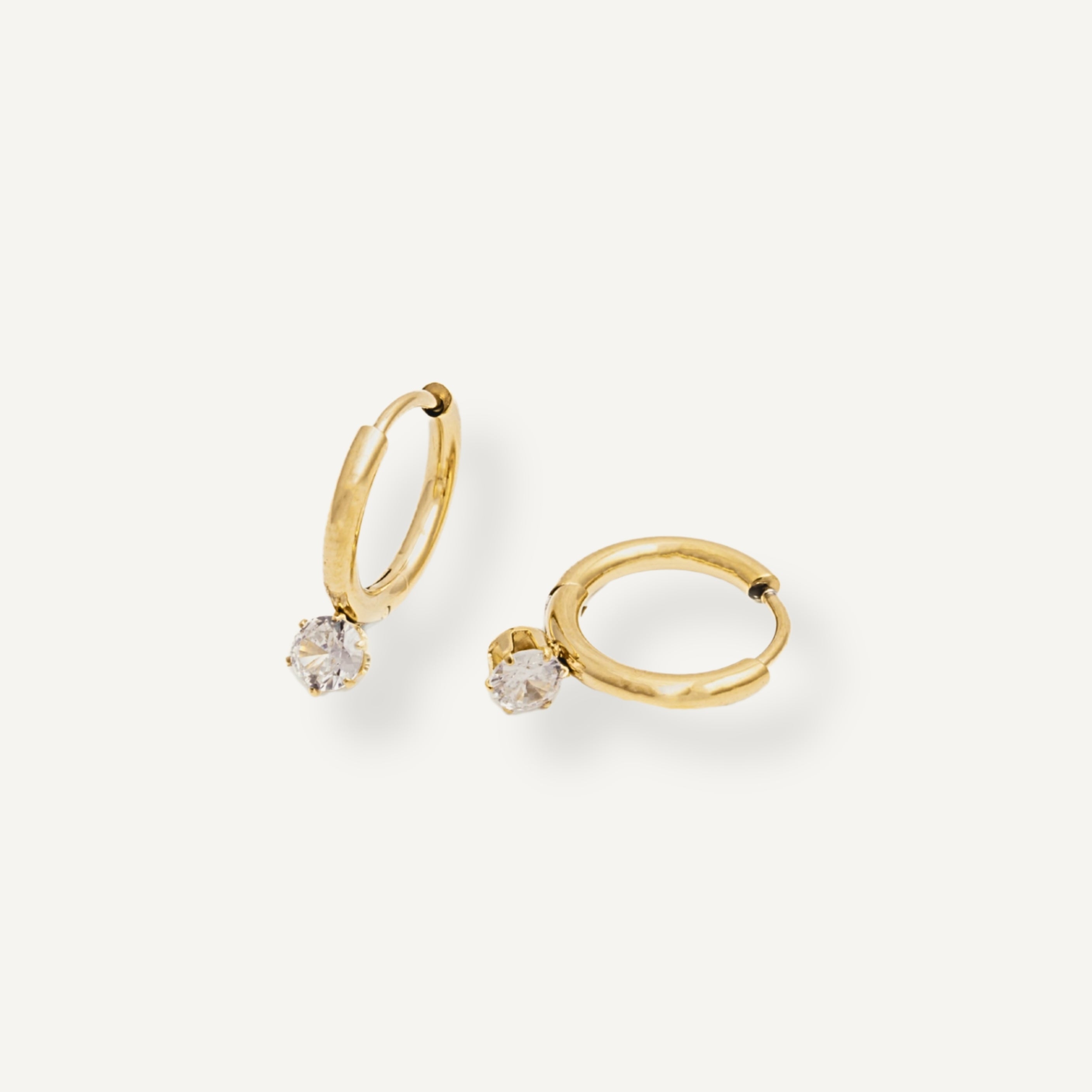 ROSALINE CZ STONE HUGGIES – Grace The Brand