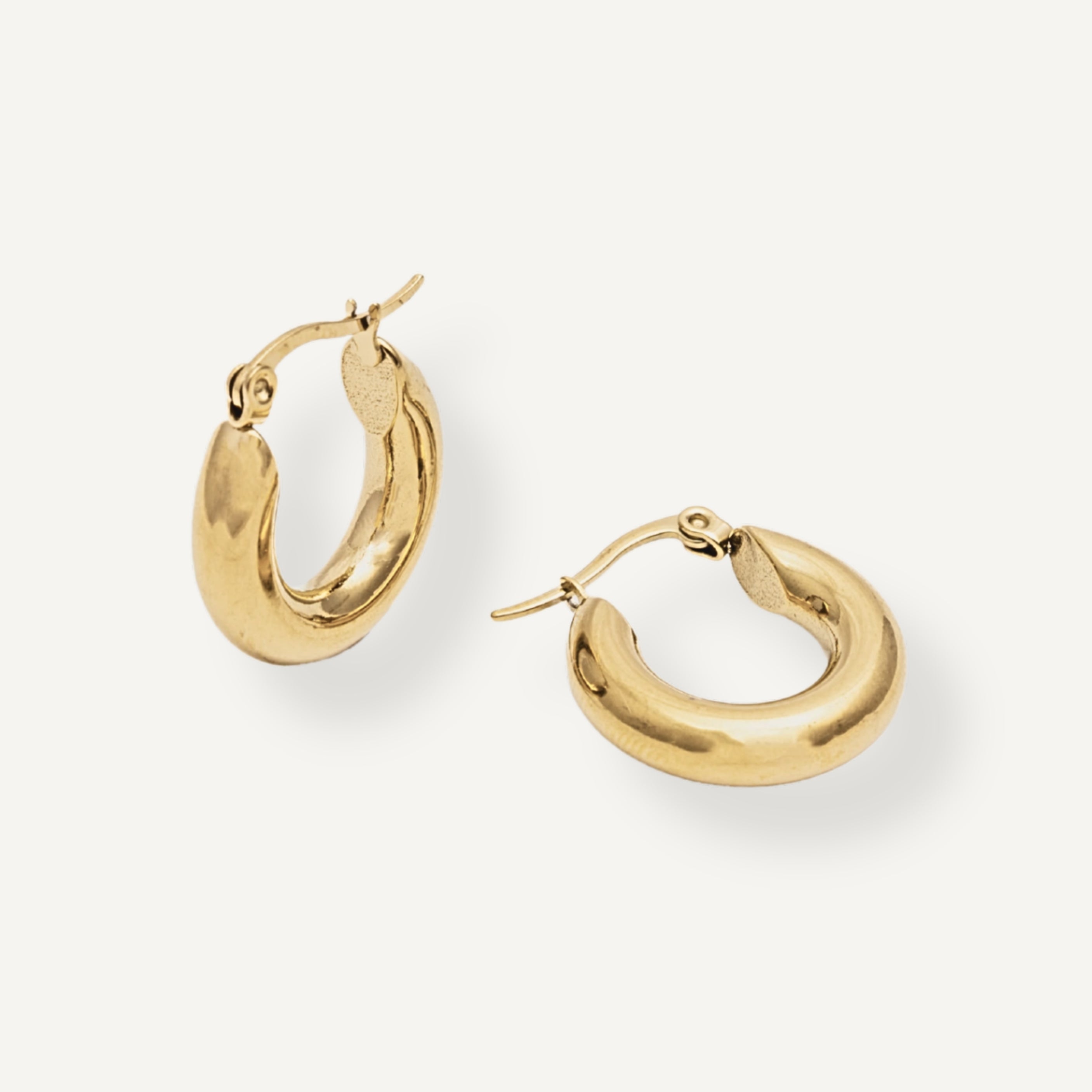SURGE GOLD HOOPS – Grace The Brand
